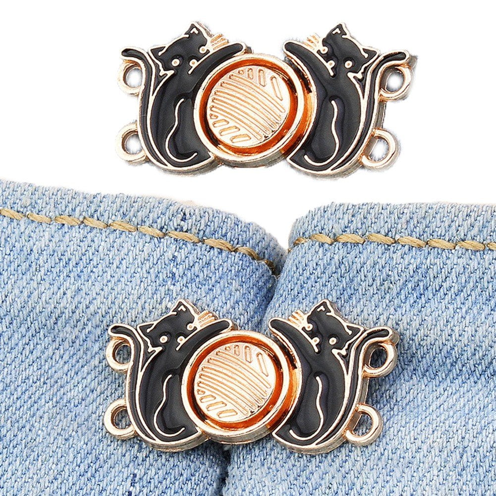 Adjustable Waist Buckle 2pcs Waist Tightener Clip Tighten Waistband ...