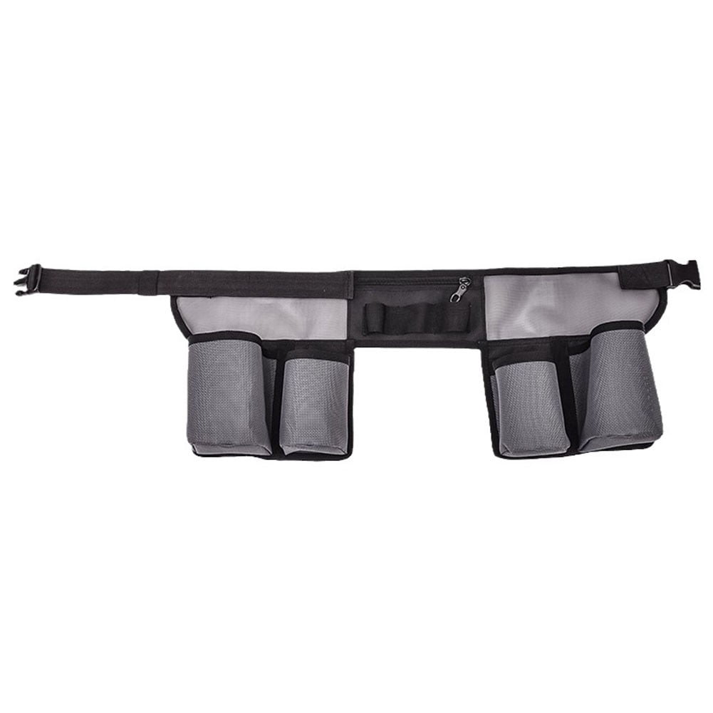 Adjustable Waist Tools Bag Pouch Multiple Pockets For Camping Cleaning ...