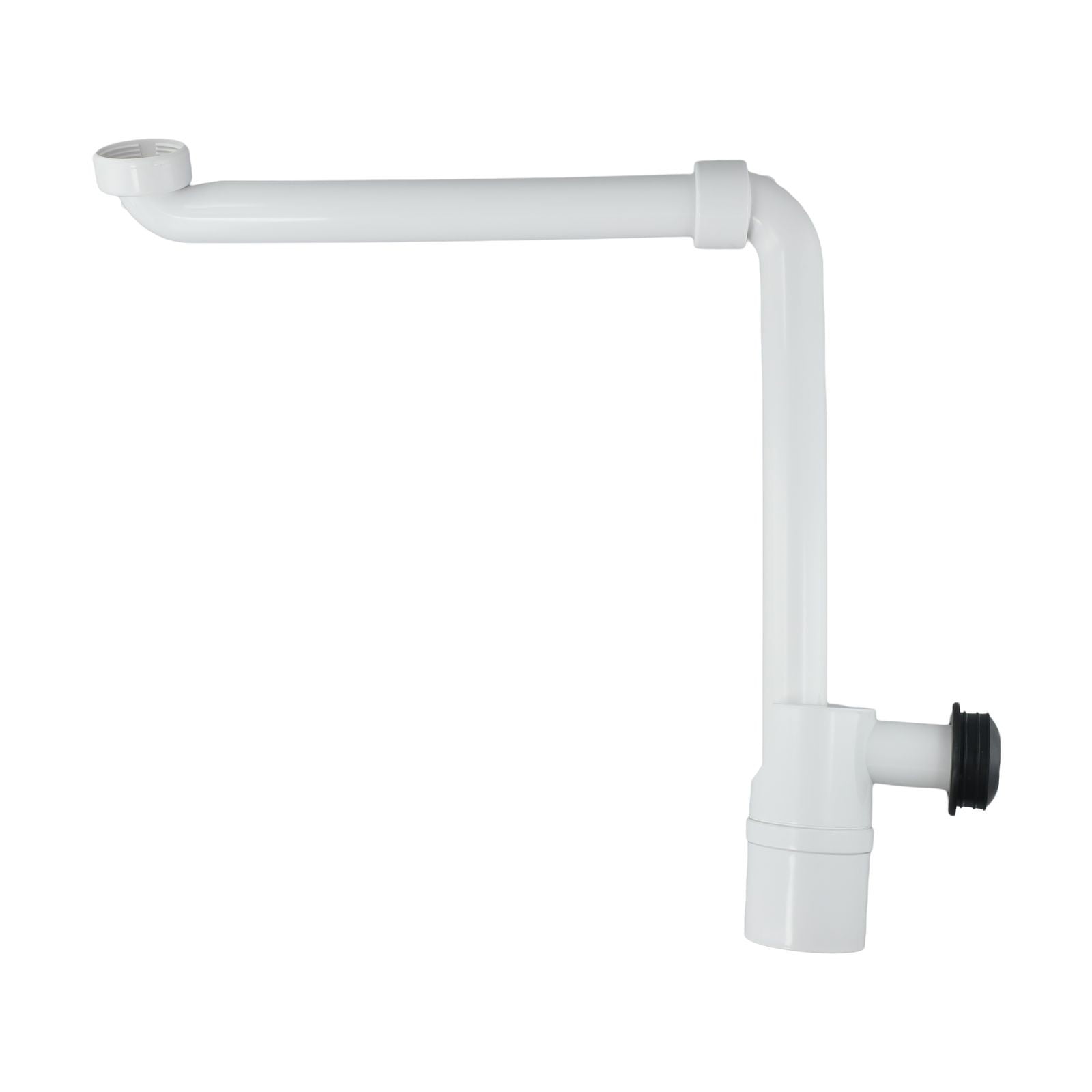 Adjustable Washbasin Siphon 14 Inch Space Saving Sink Waste Trap For ...