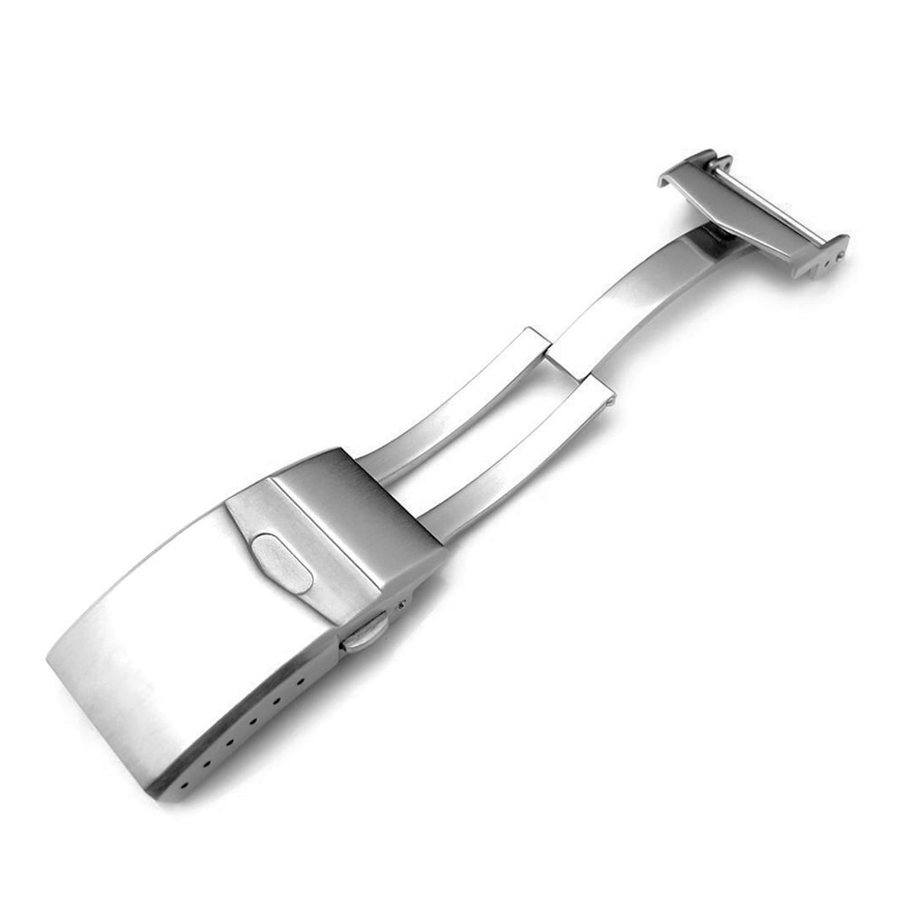 Adjustable Watch Buckle Fit For Seiko Watch Strap Sold 316L Stainless ...