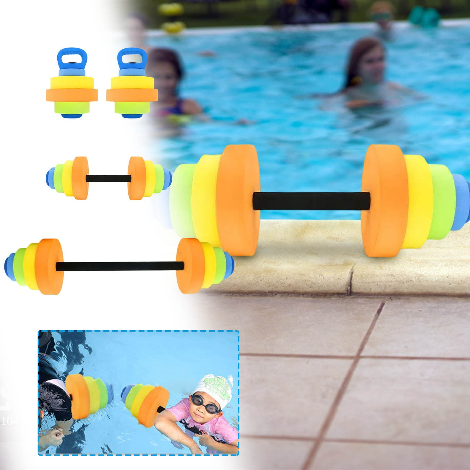 Adjustable Water Dumbbell Barbell, 10-25Kg Capacity, Quick-Lock ...