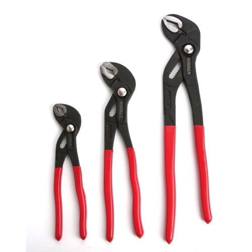 Adjustable Water Pump Plier Set special hardened teeth 3Pc Pliers Kit 7 ...