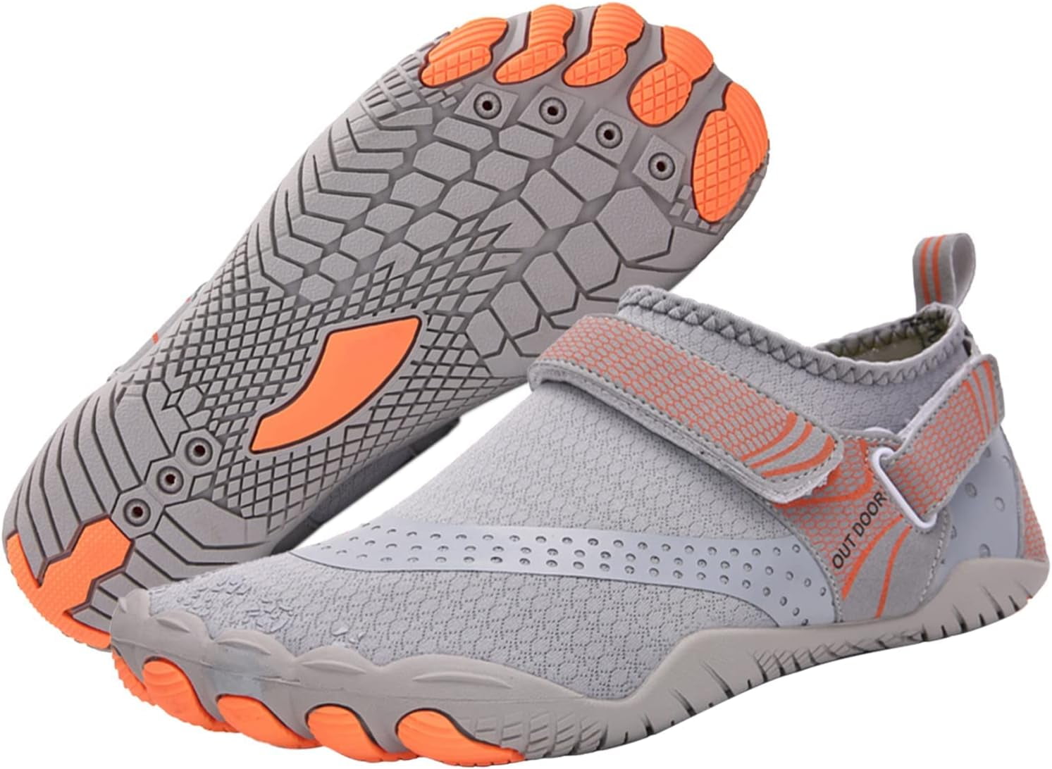 Adjustable Water Shoes for woman and men Wide Toe Shoes for Swim Beach ...