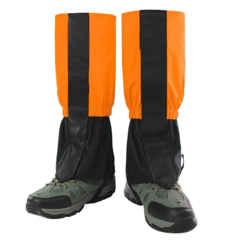 Adjustable Waterproof Leg Gaiters for Hiking & Snow - Lightweight Leg ...
