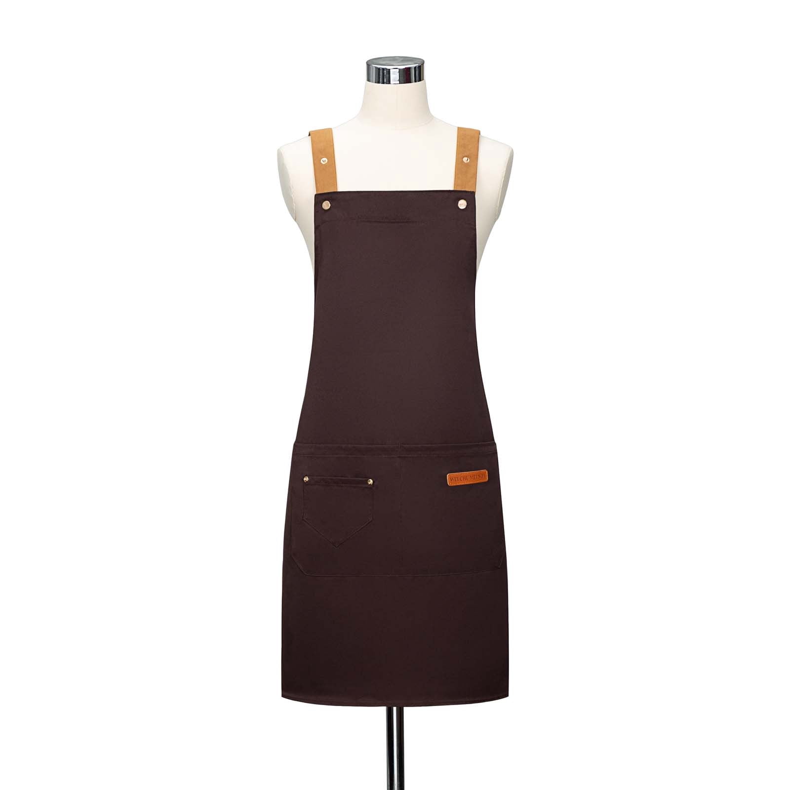 Adjustable Waterproof Oil-Resistant Kitchen Apron for Chefs & Cooks ...