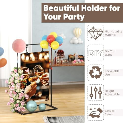 Adjustable Wedding Easel Stand for Welcome Sign Wedding Welcome Sign ...