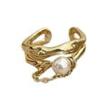 Adjustable Wedding Rings Dating Rings Double Layer Delicate Finger ...