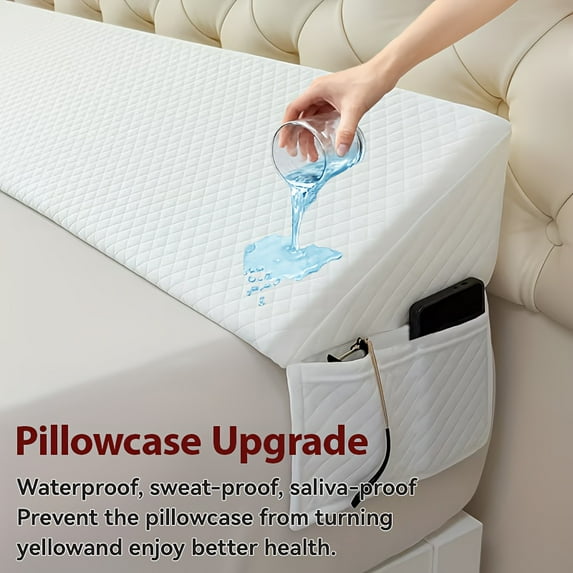 Adjustable Wedge Pillow for Sleeping - Bed Gap Filler, Multi-Position ...