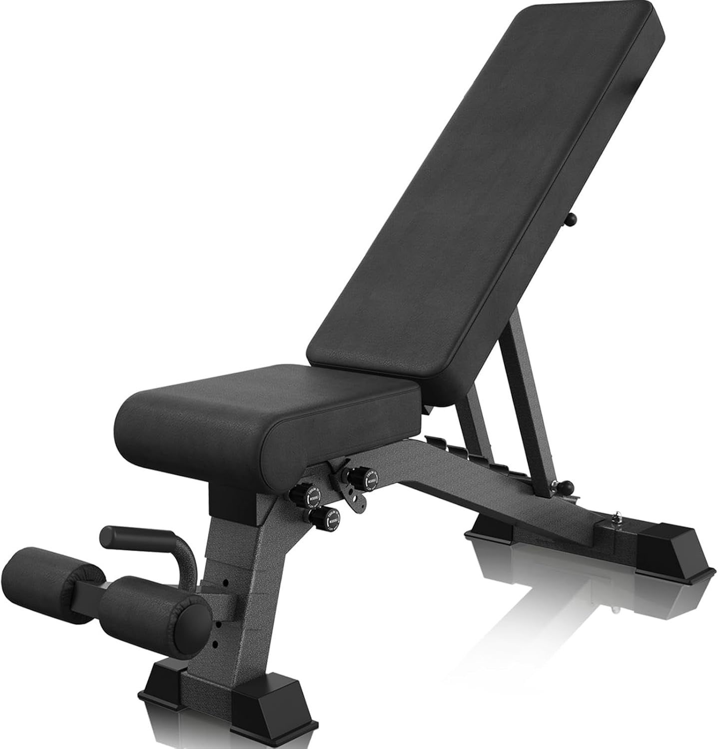 Adjustable Weight Bench - 1200lbs Capacity Workout Bench, Full Body ...