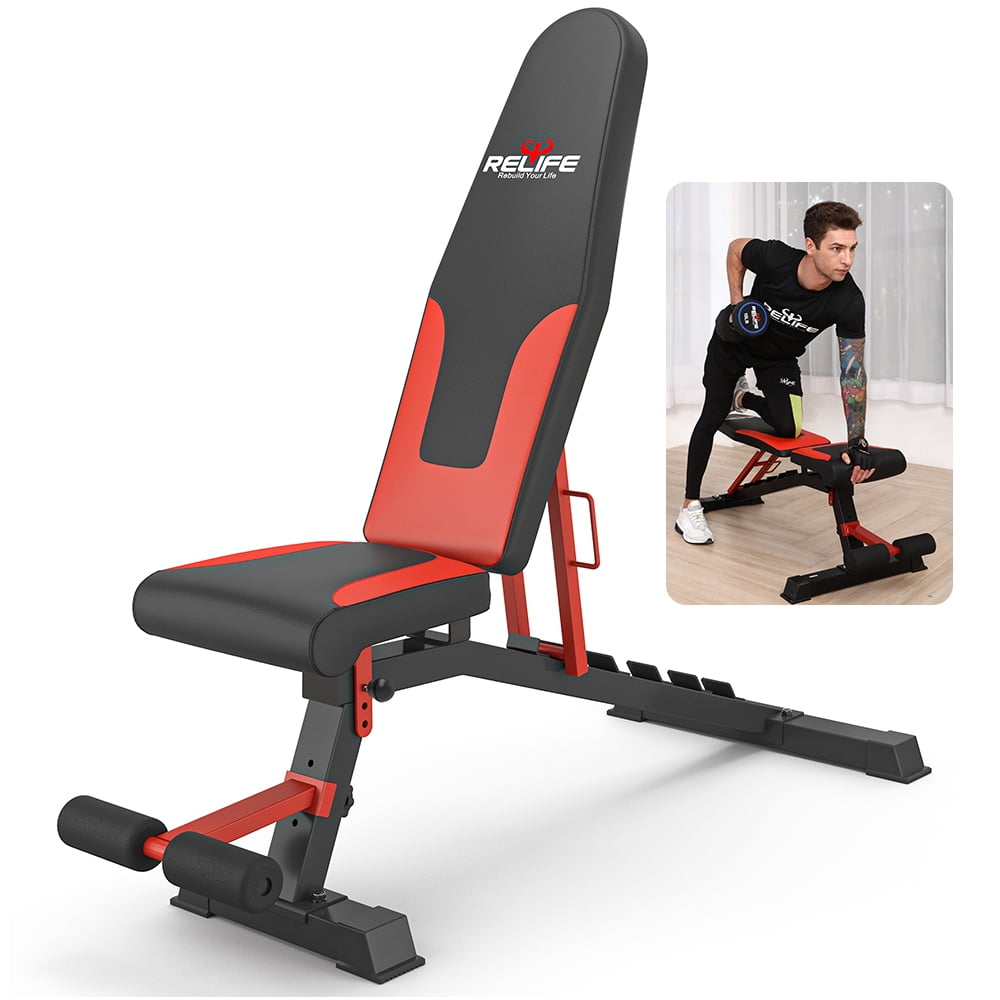 Adjustable Weight Bench, 660 lbs Capacity ,Strength Training Dumbbell ...