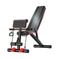 Adjustable Weight Bench Foldable Press Sit Up Bench for Home Gym ...