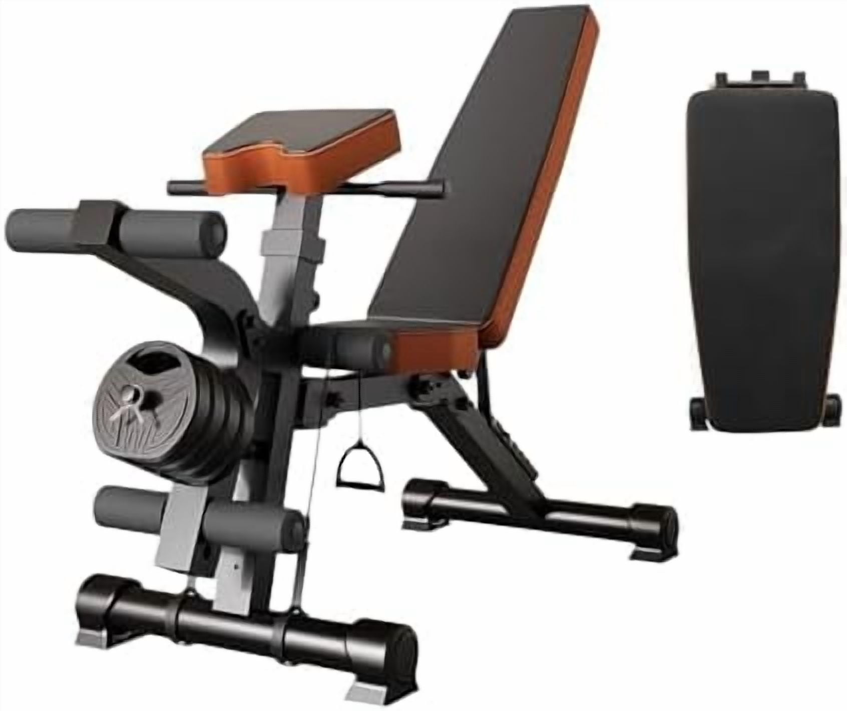 Adjustable Weight Bench, Foldable Workout Bench Press for Home Gym ...