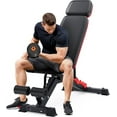 Adjustable Weight Bench 1200LBs Capacity Full Body Workout Multi ...