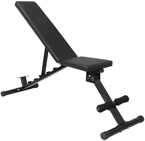 Adjustable Weight Bench, Workout Bench for Full Body, Foldable Strength ...