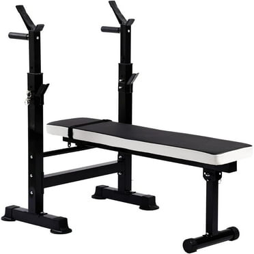 Jaxpety Foldable Bench Press for Home Gym, Adjustable Weight Bench with ...