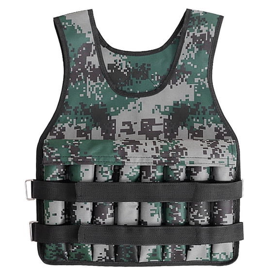 Adjustable Weighted Vest 20KG Max Loading for Exercises Fitness Muscle ...
