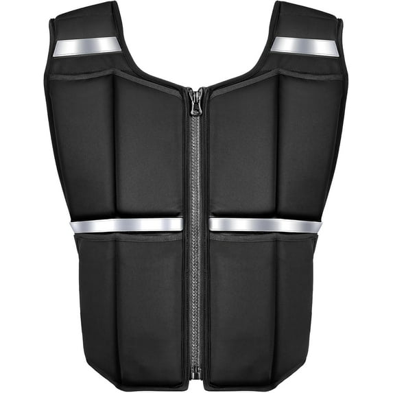 Adjustable Weighted Vest for Men Women, 19lb/35lb/45lb Rucking Vests ...
