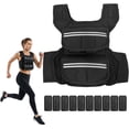 Adjustable Weighted Vest for Rucking & Running, 25lbs/35lbs/45lbs ...