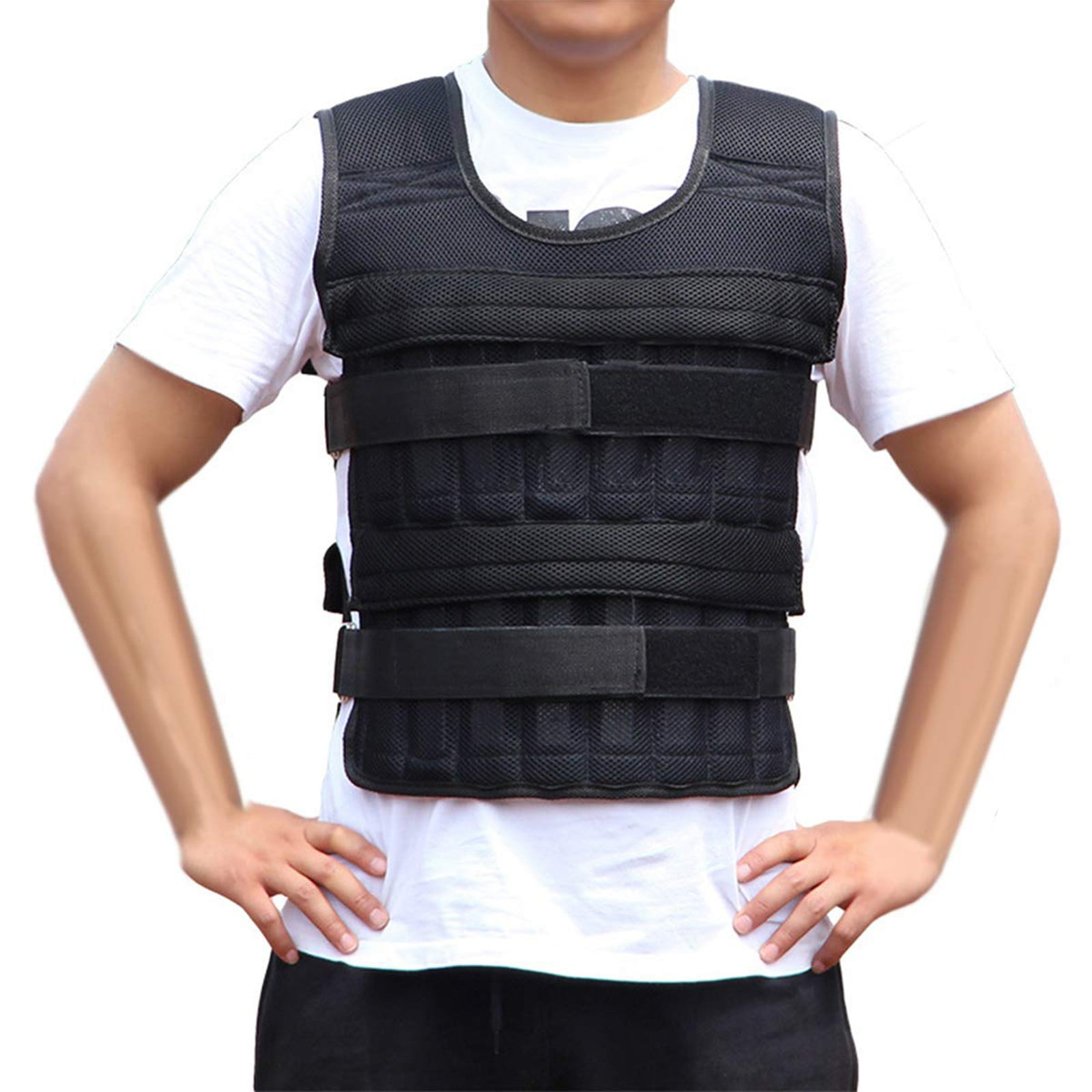 Adjustable Weighted Vest for Men Women Fitness Strength Training ...