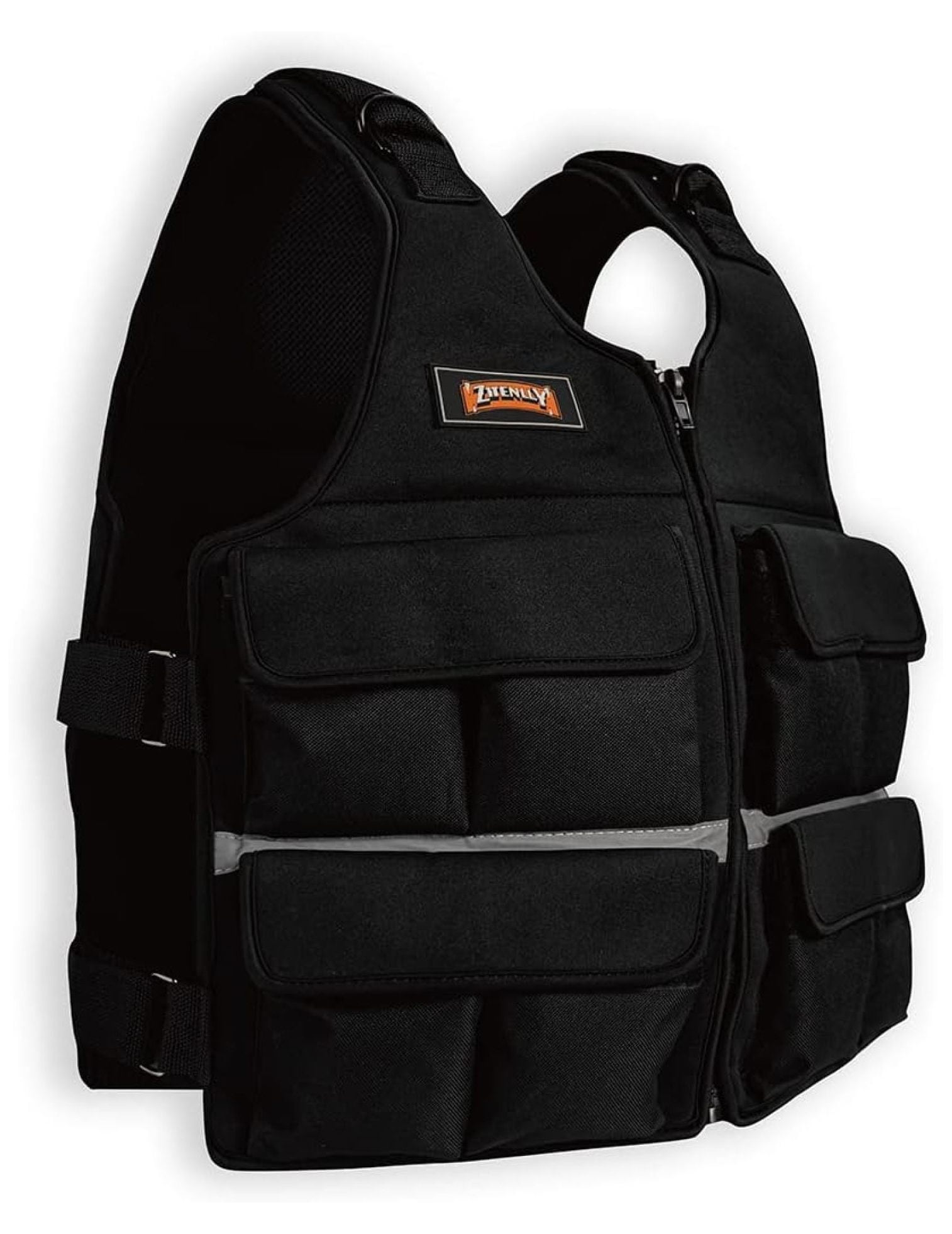 Adjustable Weighted Vest with Shoulder Pads-Adjustable Size- 10/15/20 ...
