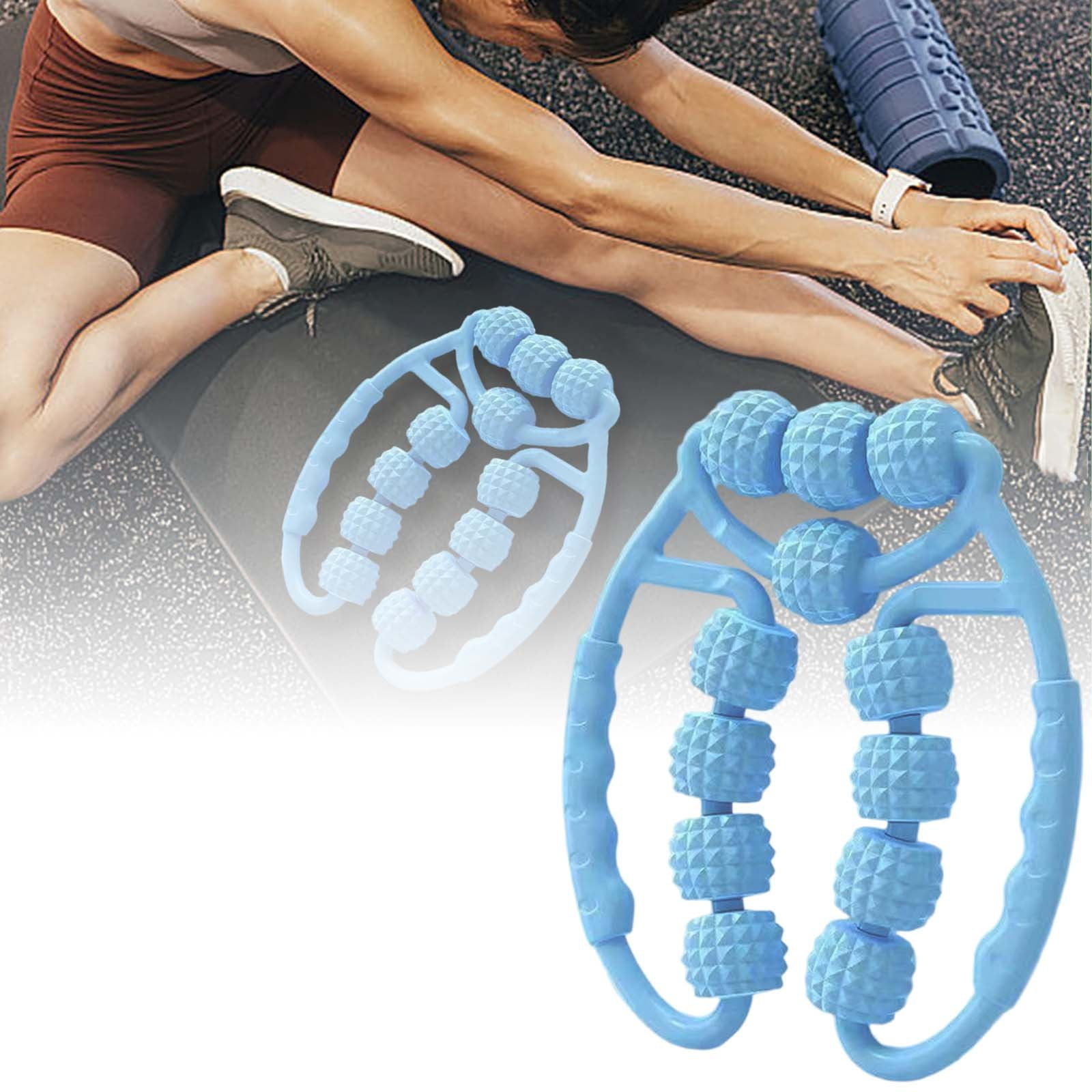 Adjustable Wheel Leg Massage Roller - Deep Tissue Muscle Relaxation ...