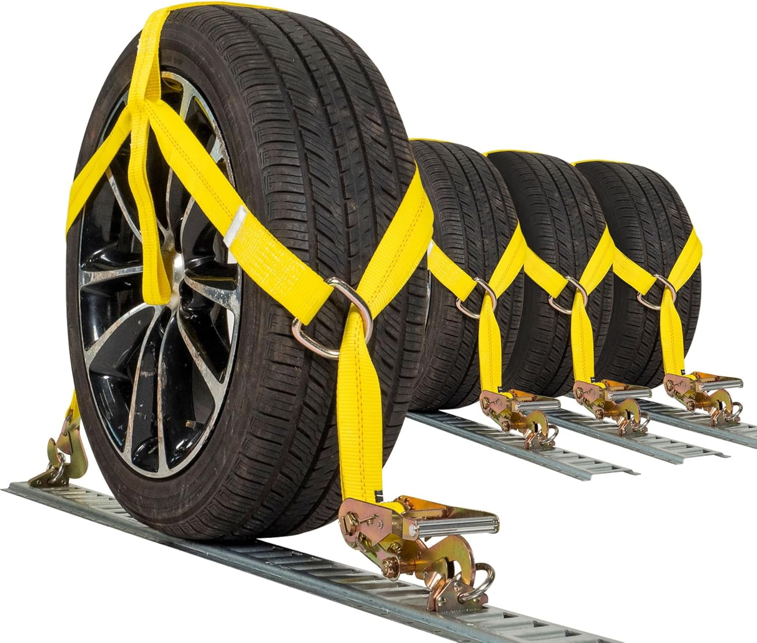 Adjustable Wheel Net with 2 Inch Strap, Fitted with Twisted Snap Hook ...