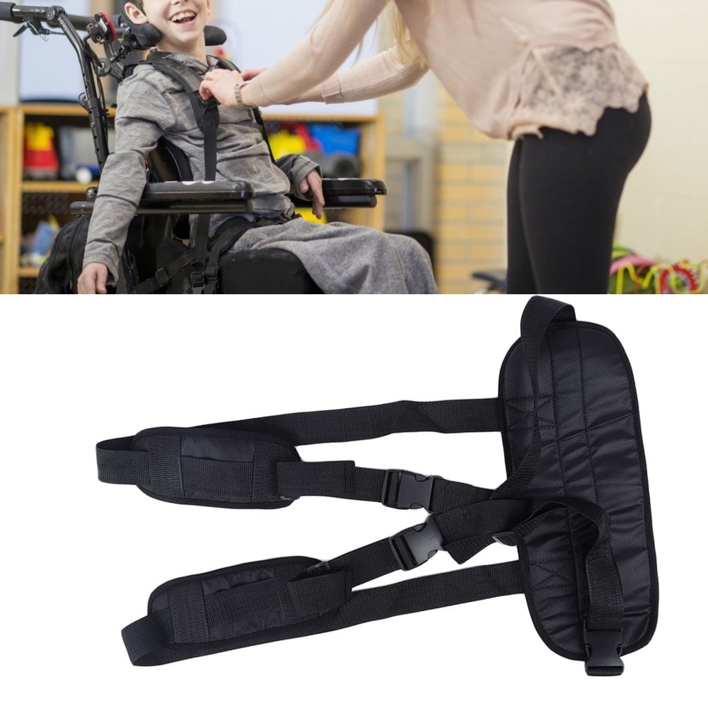 Adjustable Wheelchair Safety Harness Strap Shoulder Belt For Adult ...