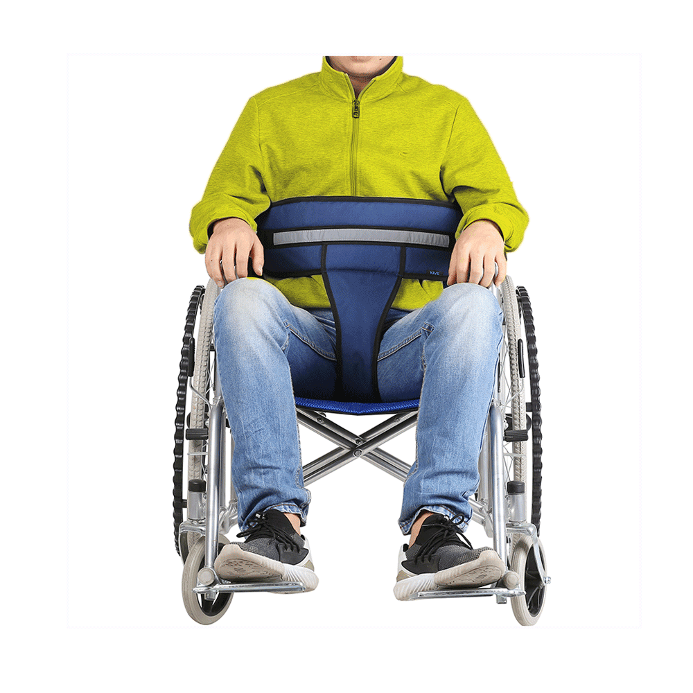 Adjustable Wheelchair Seat Belt Harness for Fall Prevention, Safety ...