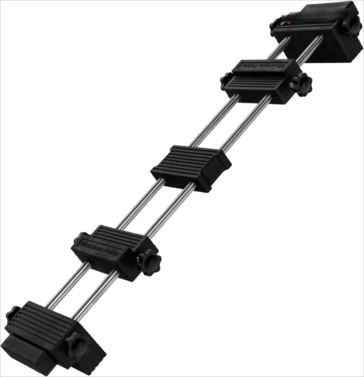 Adjustable Whetstone Holder (3-1/4" to 14-1/4") – Non-Slip Rubber Base ...
