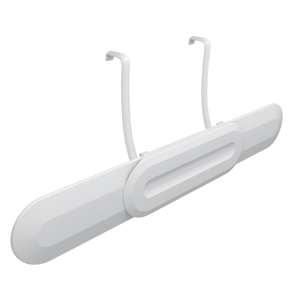 Adjustable White Air Conditioner Deflector with Telescopic Windshield ...