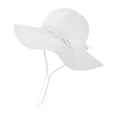 Adjustable Wide Brim Sun Hat for Babies and Toddlers Outdoor Summer ...