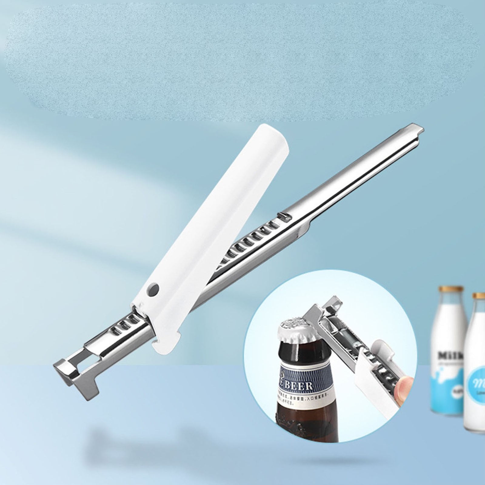 Adjustable Wide-Mouth Bottle Opener | Multifunctional Can Opener ...