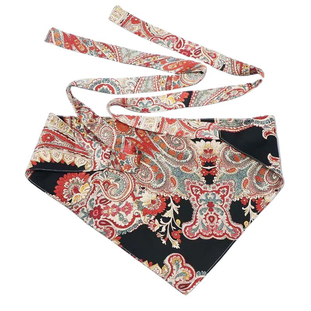 Adjustable Wide Waist Belt Traditional Ethnic Look for Female Outfits ...