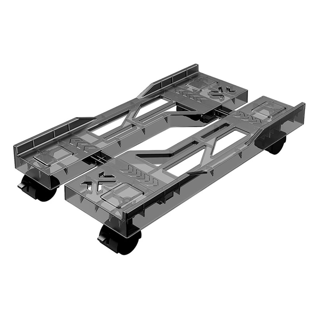 Adjustable Width CPU Stand with 4 Caster Wheels, Mobile PC Tower Stand ...