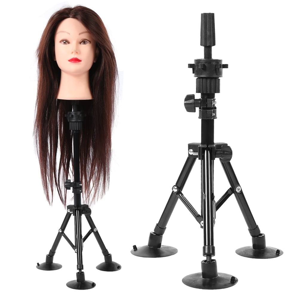 Adjustable Wig Stand Tripod, Heavy Duty Mannequin Tripod Wig Head Stand ...