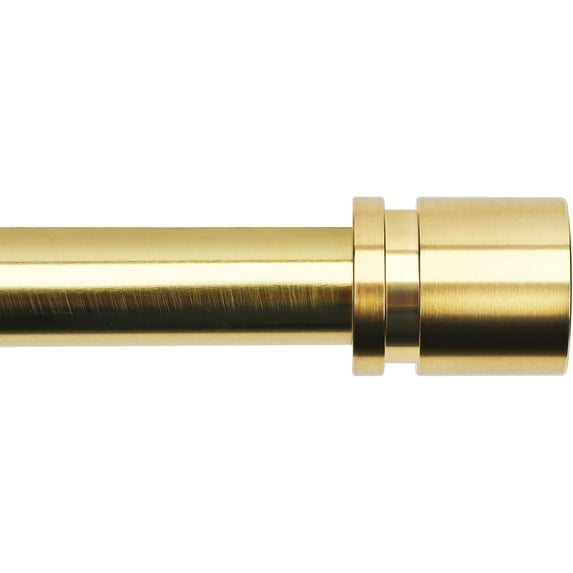 Adjustable Window Curtain Rod 16 to 200 Inches, 1 Inch Diameter ...