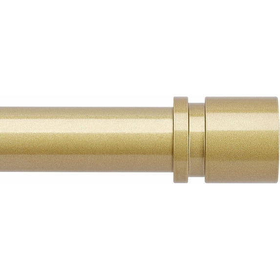 Adjustable Window Curtain Rod 16 to 88 Inches, 1 Inch Diameter with ...