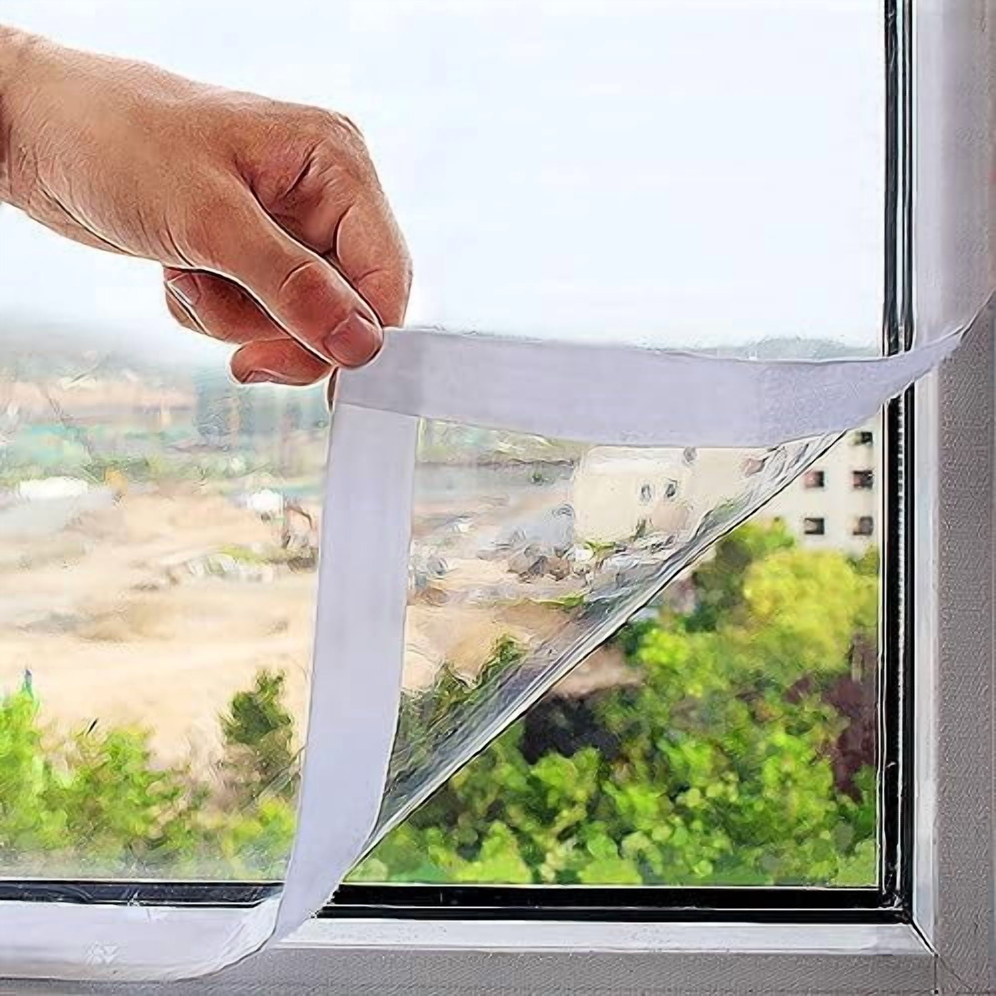 Adjustable Window Insulation Kit 47inX63in(120X160cm) for Winter Keep ...