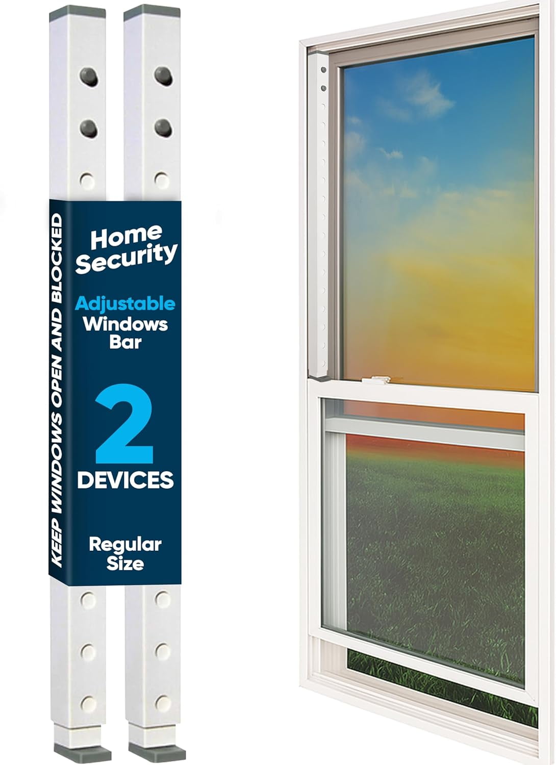 Adjustable Window Security Bar, Sliding Door , Sliding Glass Door ...