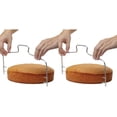 Adjustable Wire Cake Leveler Pizza Dough Cutter Tools Stainless ...