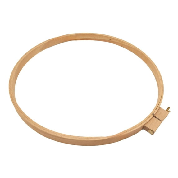 Adjustable Wood Embroidery Hoop with Spring Clip Embroidery Display ...