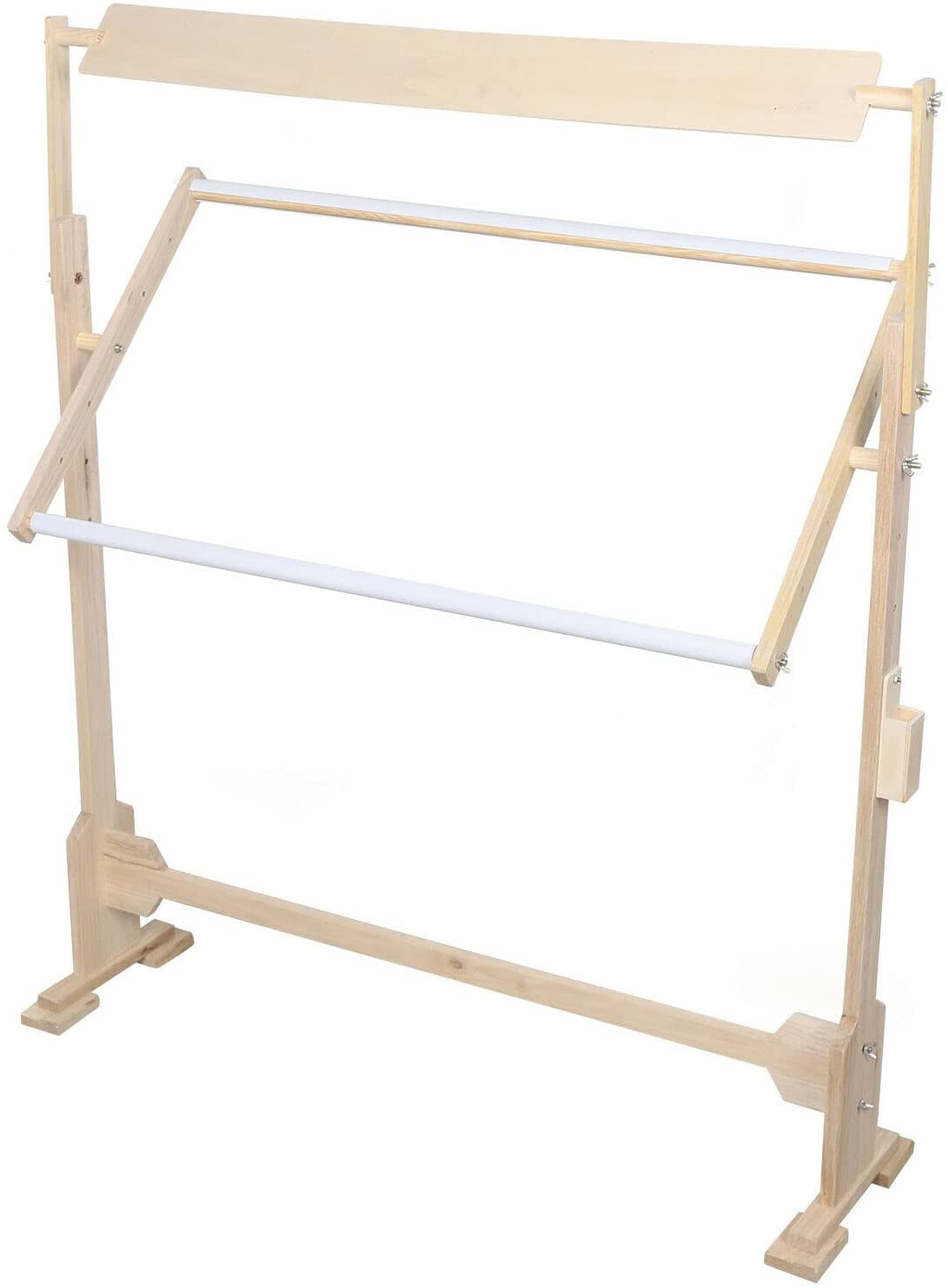 Adjustable Wood Embroidery Stand Frame,Cross Stitch Frame Rack Sewing ...