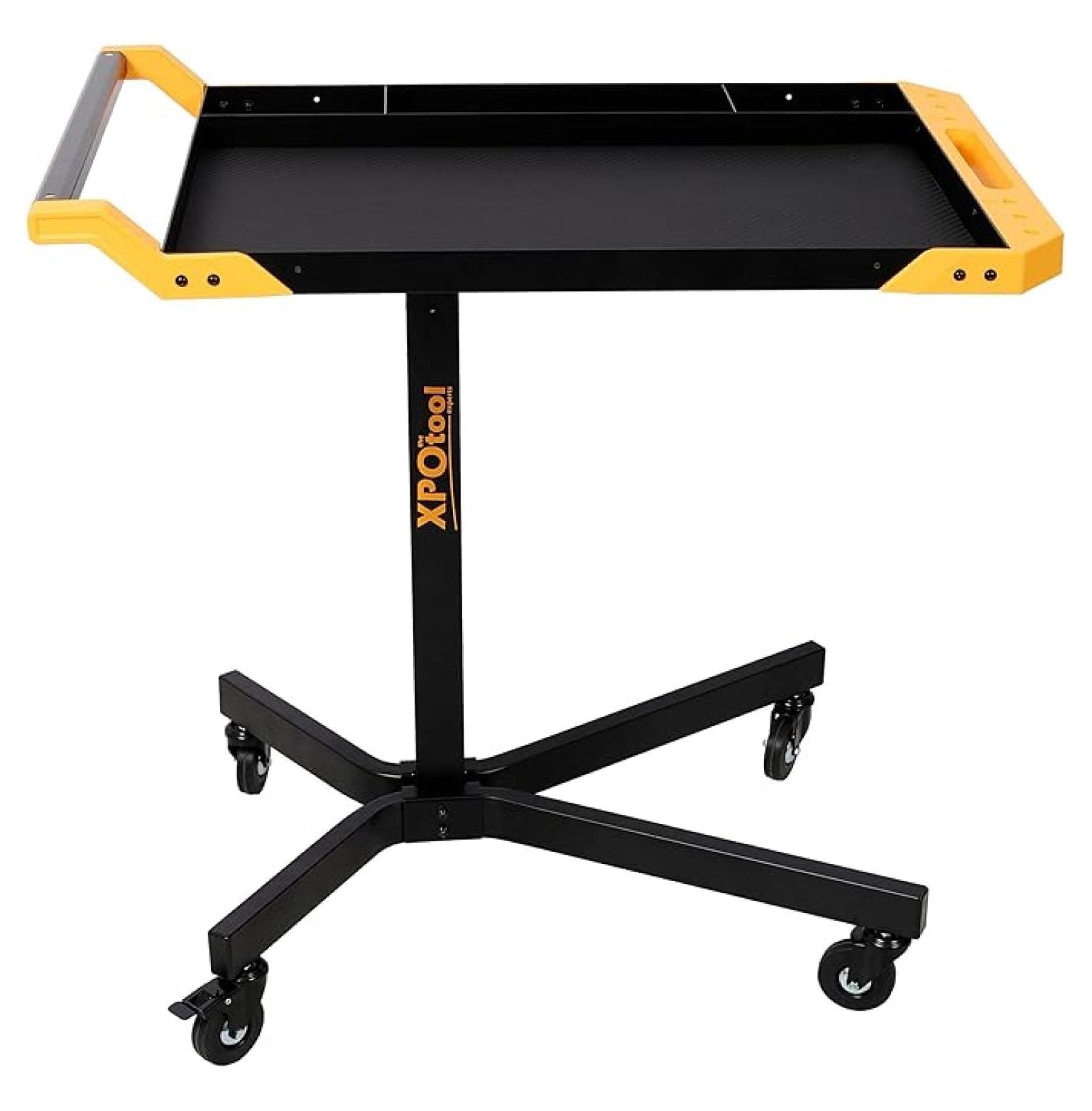 Adjustable Work Table with Wheels, Adjustable Height Mobile Work Table ...