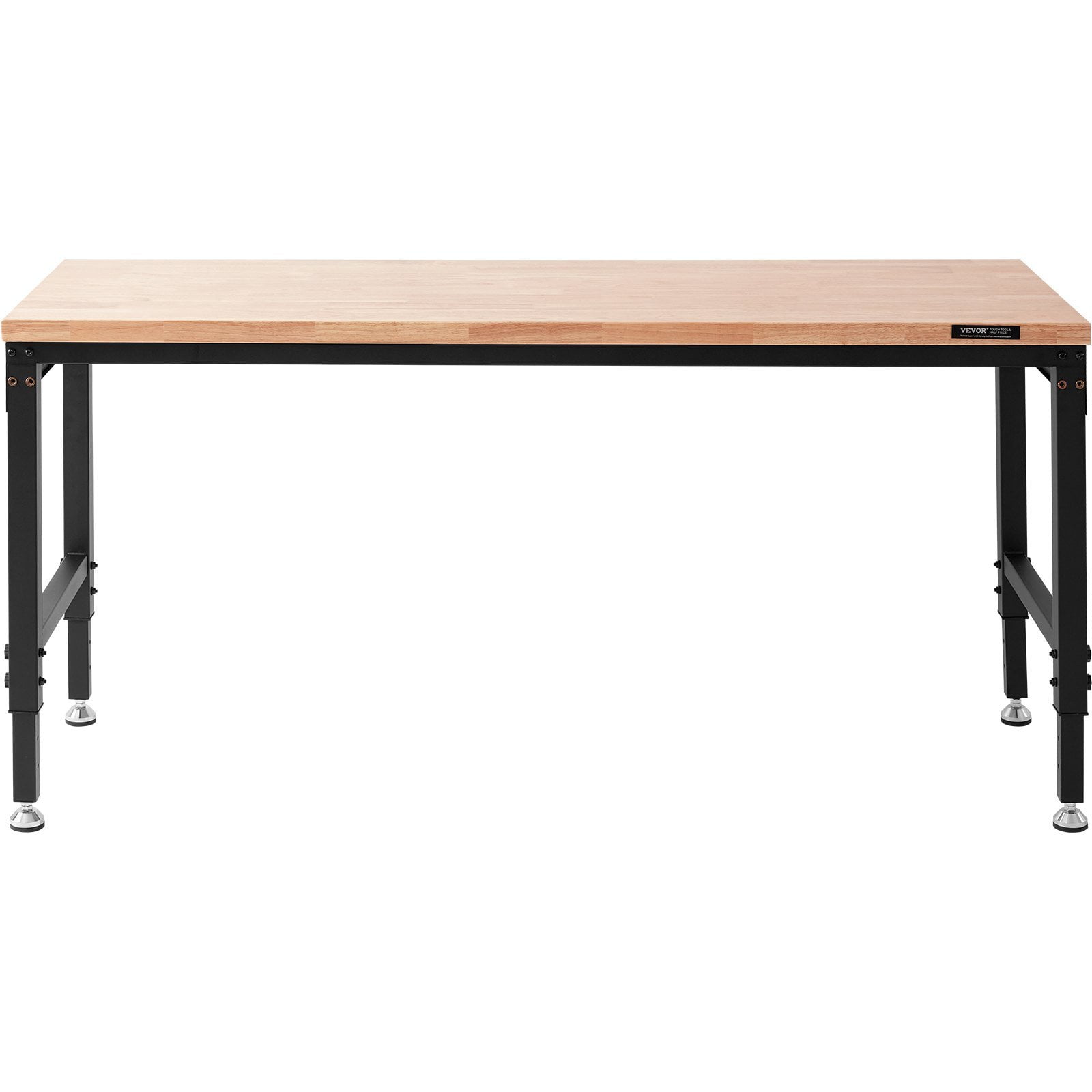 Adjustable Workbench, 72" L X 25" W Garage Worktable with Universal ...