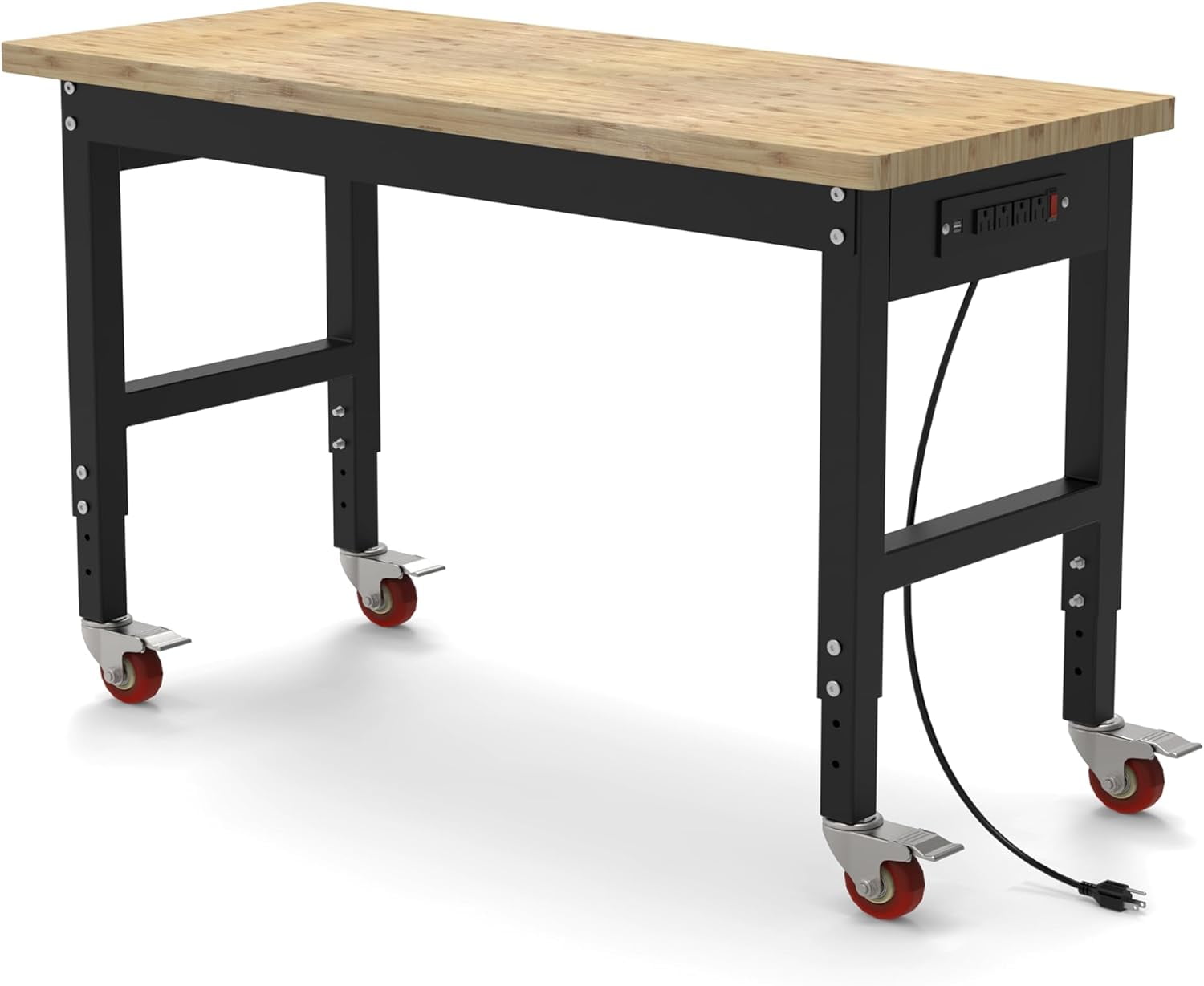 Adjustable Workbench with Power Socket & 5FT Cable - Walmart.com