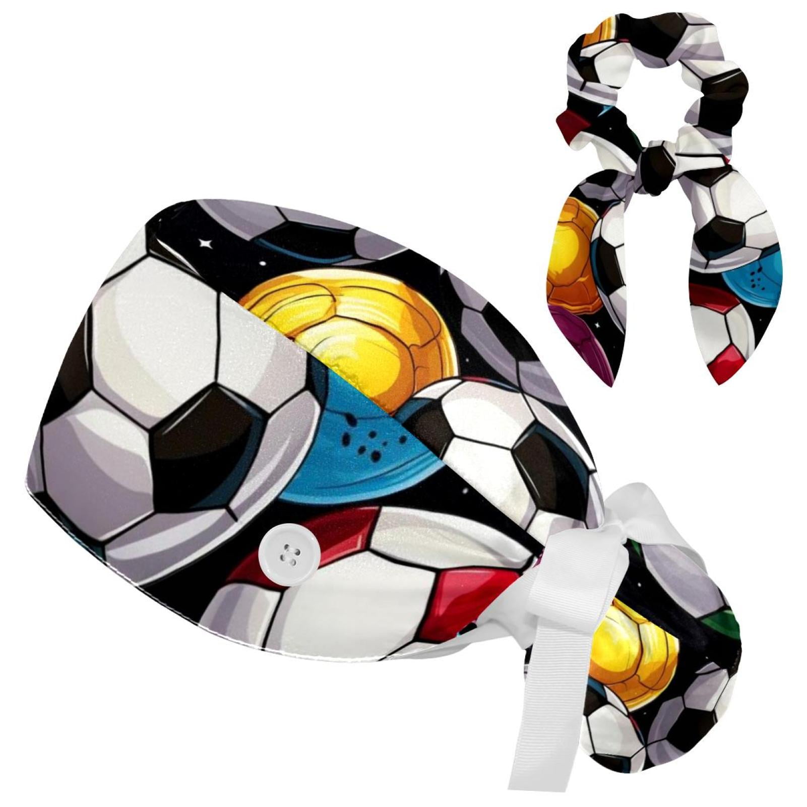 Adjustable Working Cap with Button, Football Soccer Protective Hat with ...