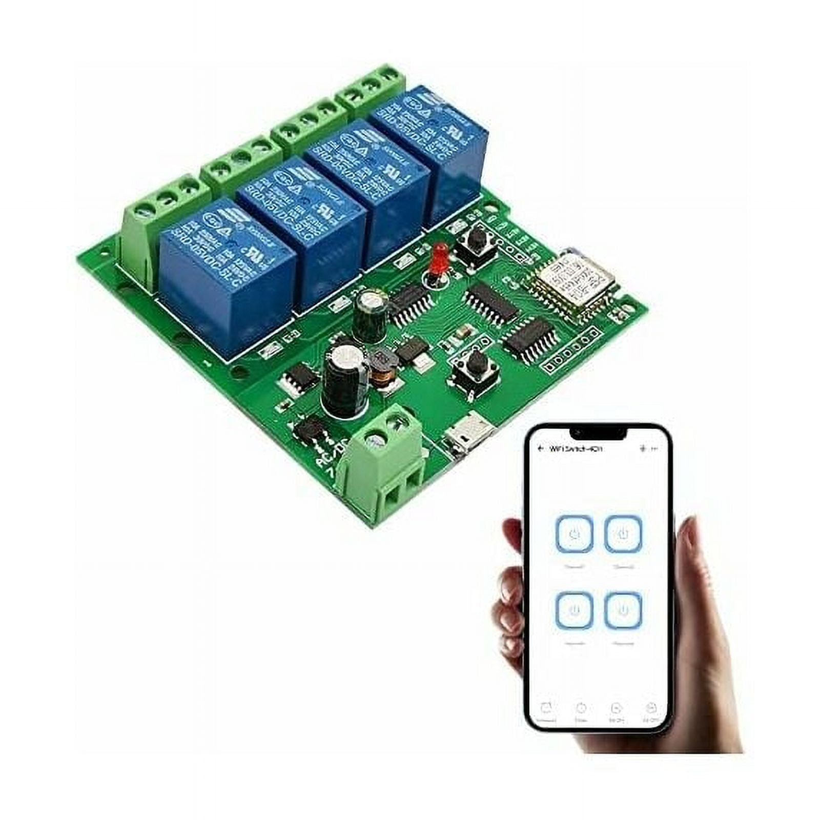 Adjustable Working Modes for Garage Door Switch Module, WiFi Control ...