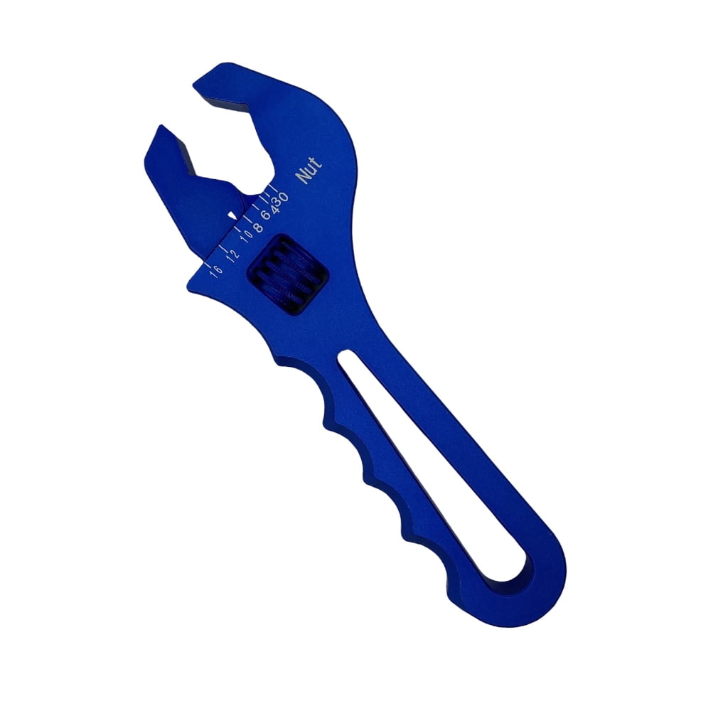 Adjustable Wrenc AN Wrench Lightweight Aluminum Wrench 3AN-16AN Hose ...