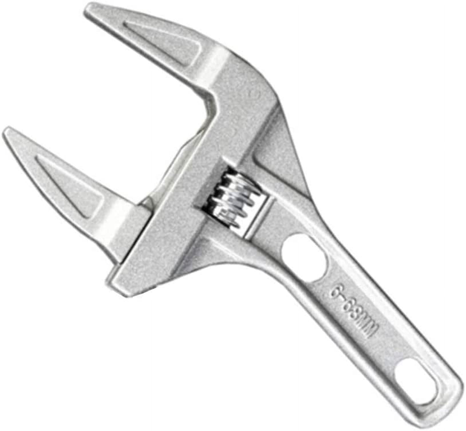 Adjustable Wrench;Aluminum Alloy Spanner;Wide Jaw Wrench;Industrial ...