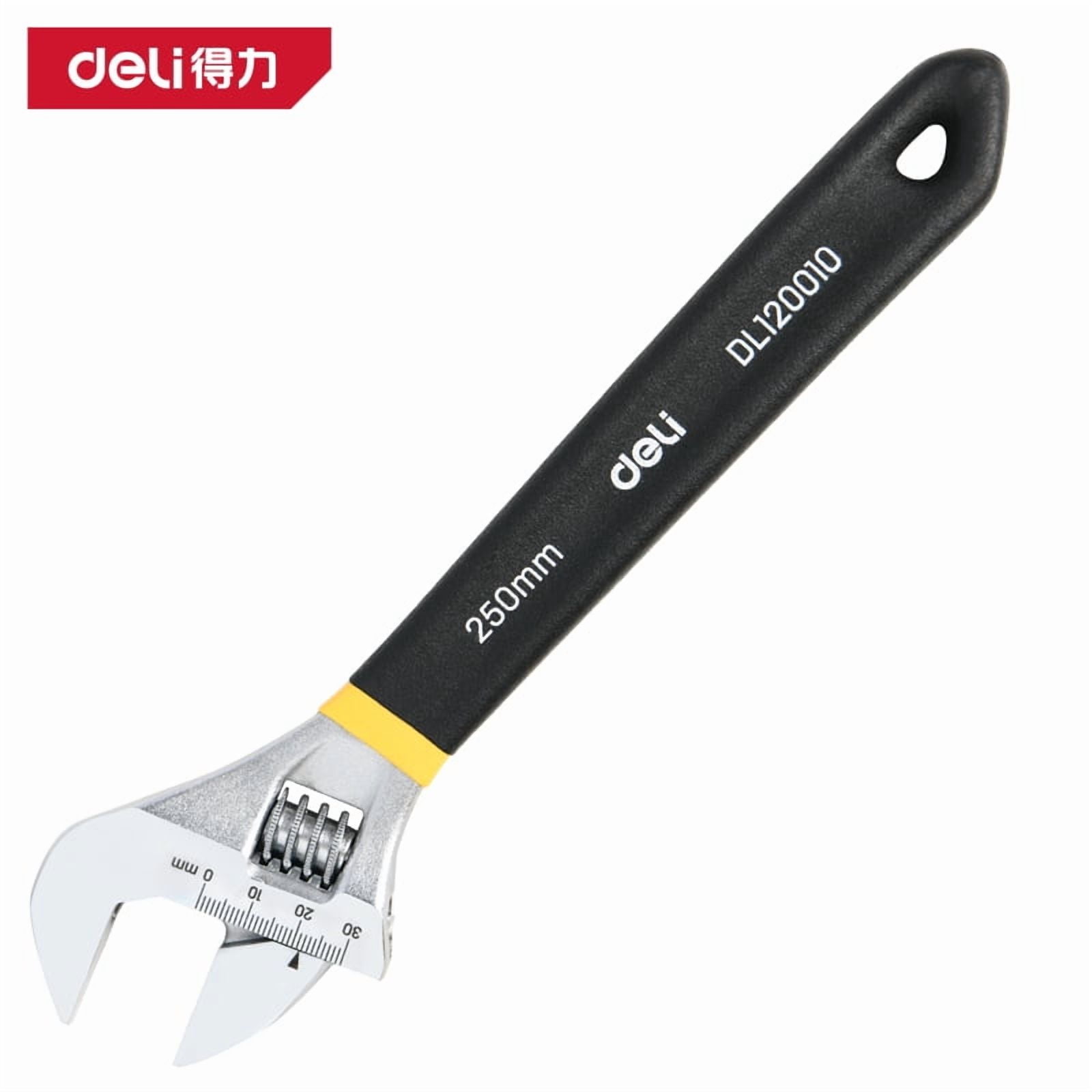 Adjustable Wrench Universal Spanner Dip Plastic Carbon Steel Mechanical ...